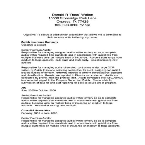 Ross Walton Resume | DOCX