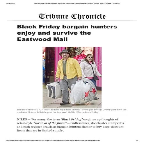 Black Friday article | PDF | Holiday Shopping | Shopping
