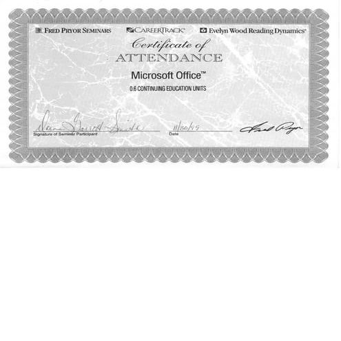 Certificate Dealing with Difficult People | PDF