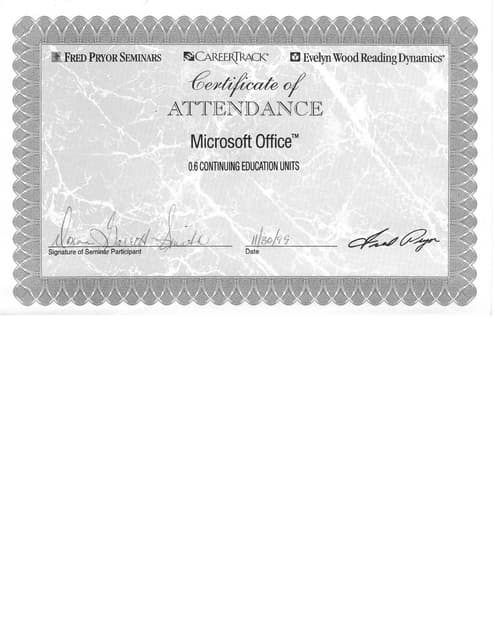 Certificate How to Be a More Effective Supervisor | PDF