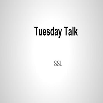 How SSL works? | PPTX | Information and Network Security | Computing