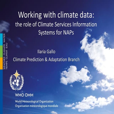 Working with climate data | PDF