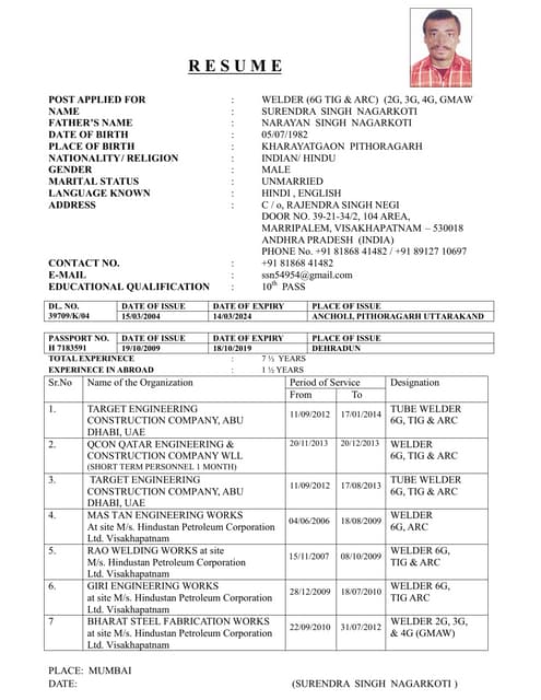 Surendra Singh Nagarkoti 1980 Biodata Pdf