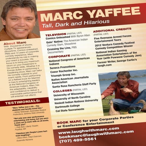 Marc Yaffee presentations
