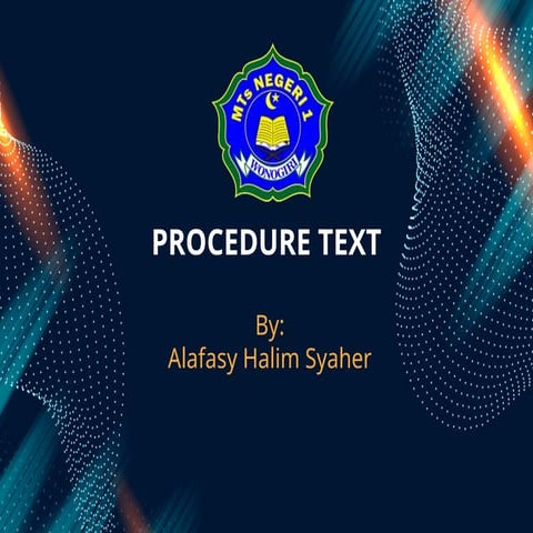 procedure text procedure textprocedure textprocedure text | PPTX
