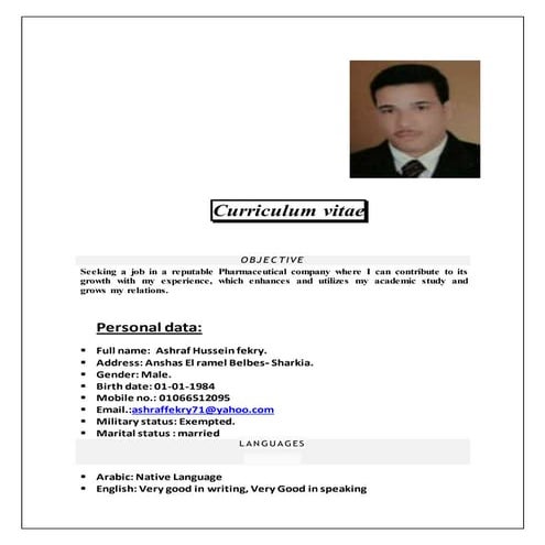 Heba mostafa saad cv | DOC