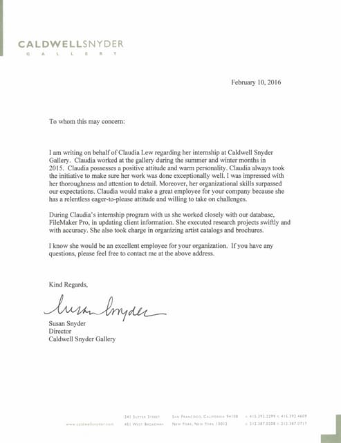 bellevue hospital letter of recommendation | PDF