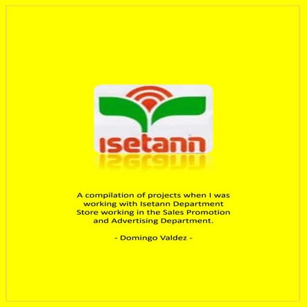 ISETANN WORK PORTFOLIO | PDF