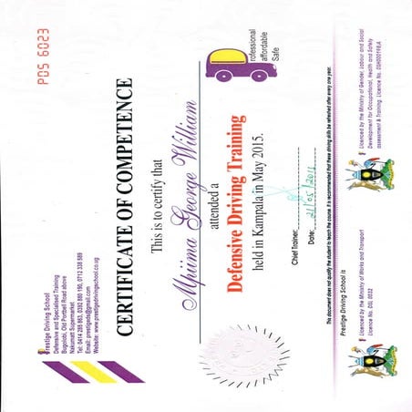 Defensive Driving | PDF