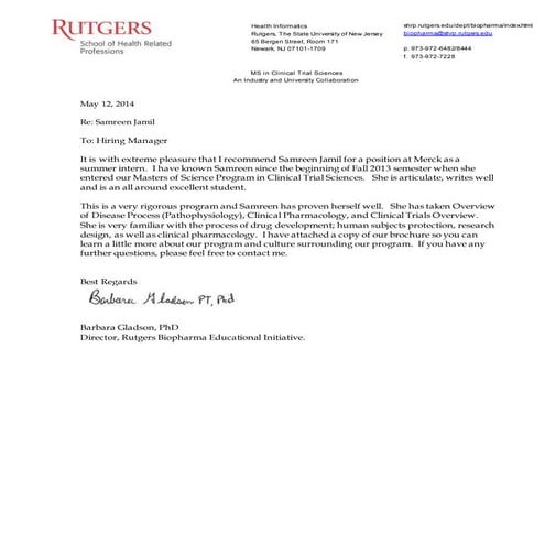 Recommendation letter | DOCX