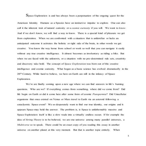 The Space Age | DOCX