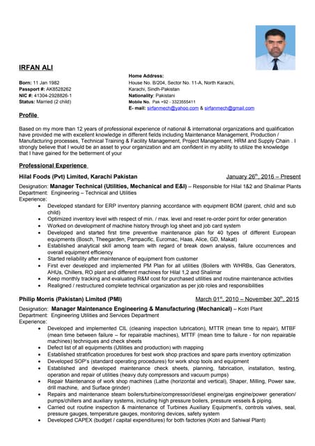 Eric Resume (1) | PDF