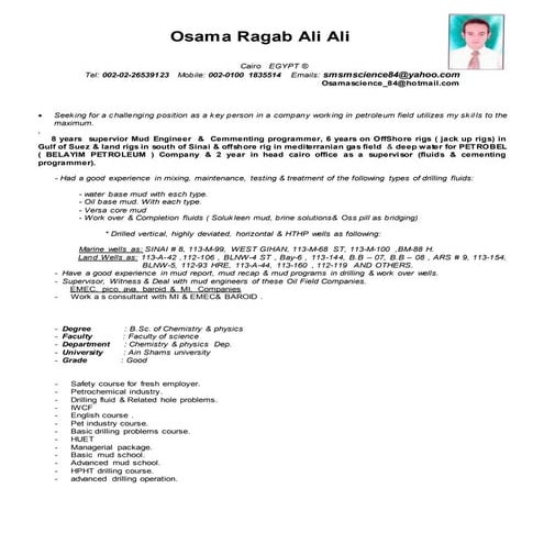 Osama Ragab presentations