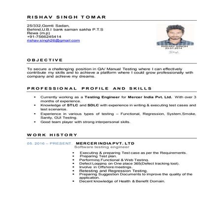 Rishav_QA | DOCX | Operating Systems | Computer Software and Applications