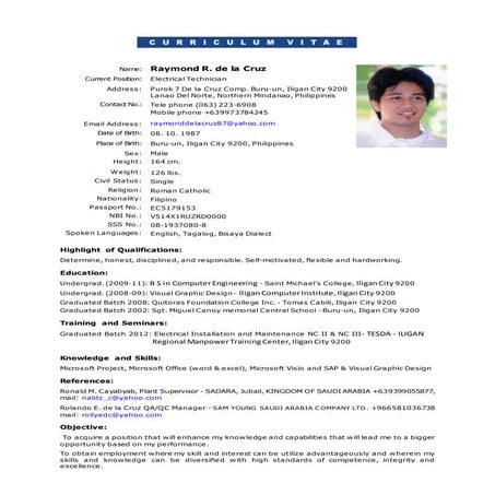 CV JOHAN BOTHMA | PDF