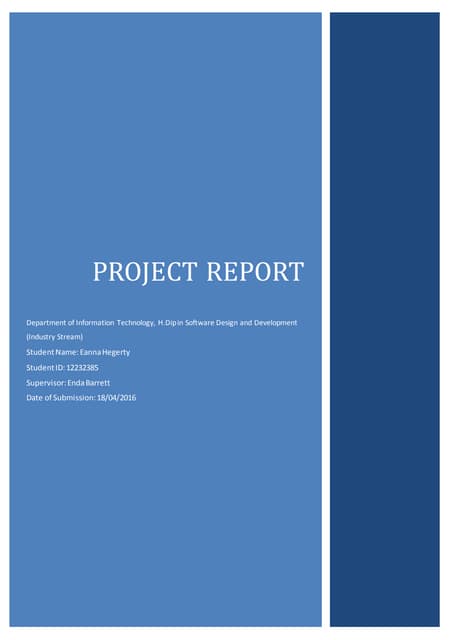 New project information sheet | PDF