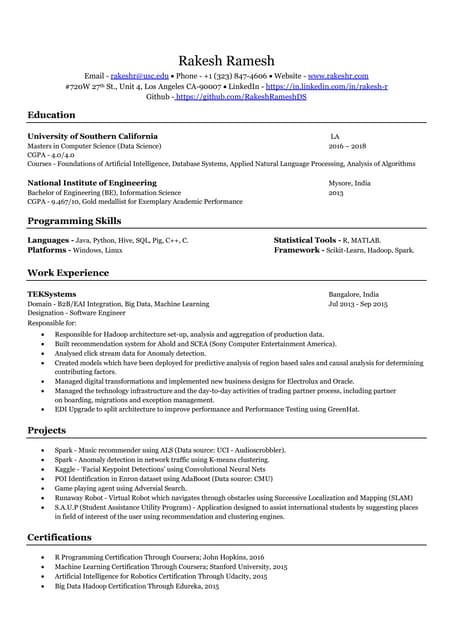 Shashi resume | PDF