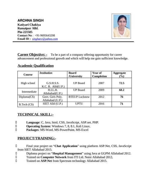 Rakesh resume | PDF
