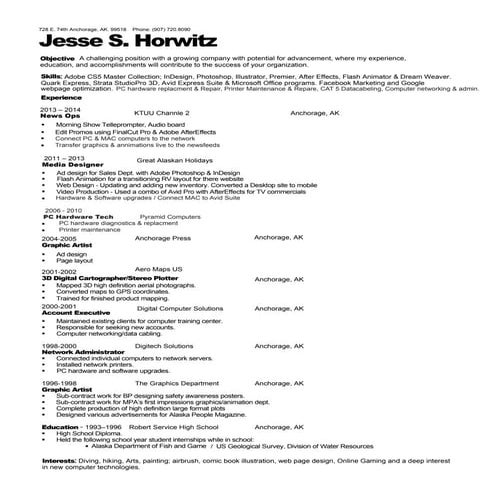 Jesse Resume | PDF
