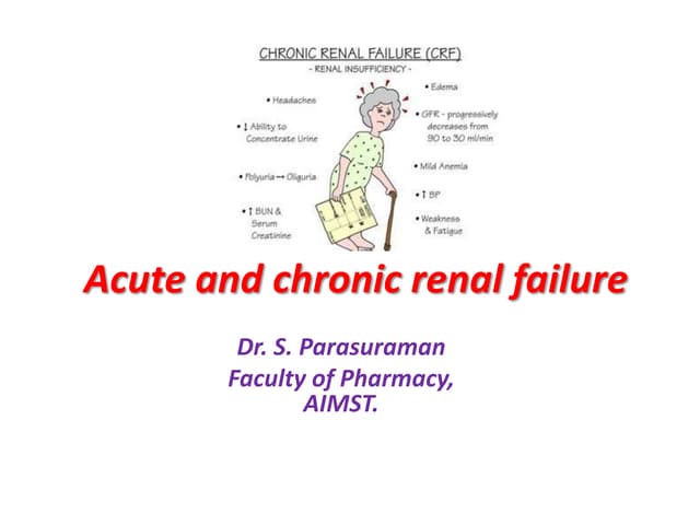 The Pathophysiology Of Acute Renal Failure | PPTX