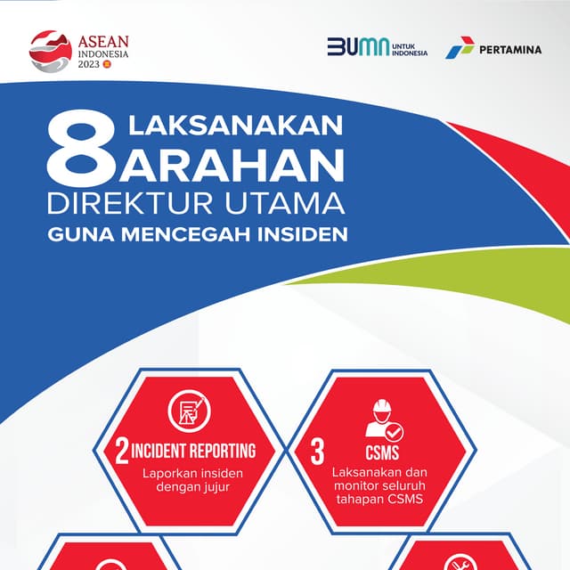 8 ARAHAN 160 X 60CM Direktur Utama Guna Mencegah Insiden | PDF