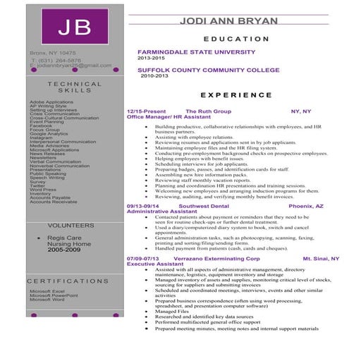 Updated Resume JB 2016 | PDF