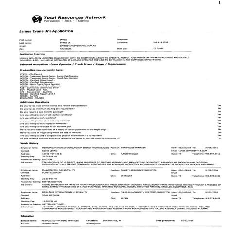 trn resume | PDF | Commercial Trucks | Auto Body Styles