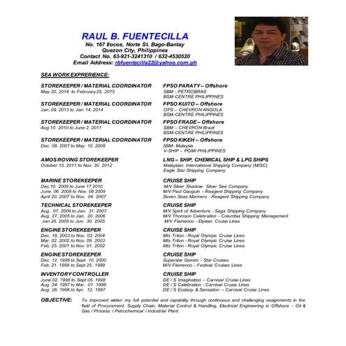 RAUL FuENTECILLA CV UPDATED 2 | DOCX