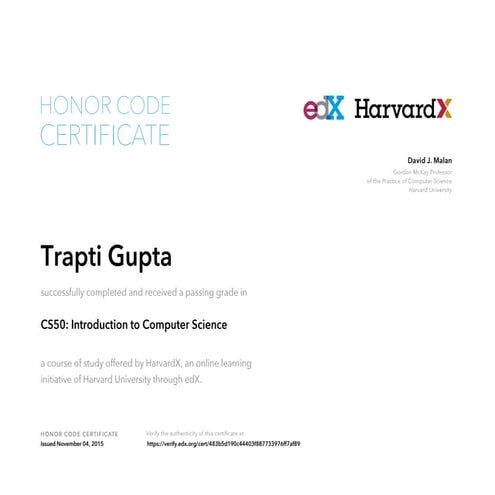 Certificate | PDF