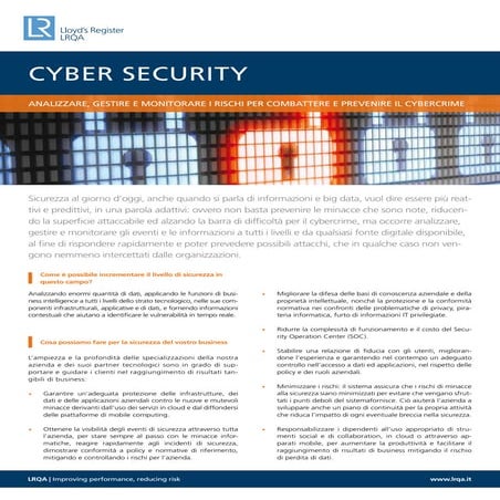 IT-brochure Cyber Security | PDF