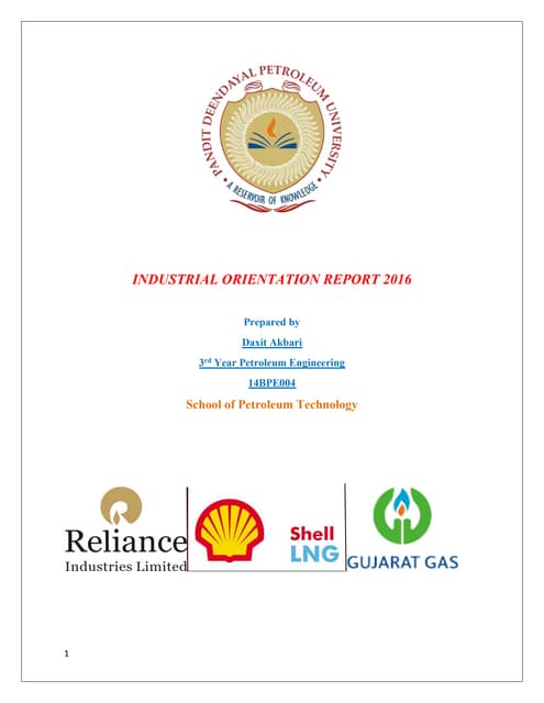 Internship presentation (iocl) | PPTX
