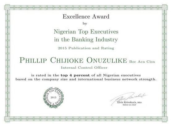 AWARD OF EXCELLENCE | PPT