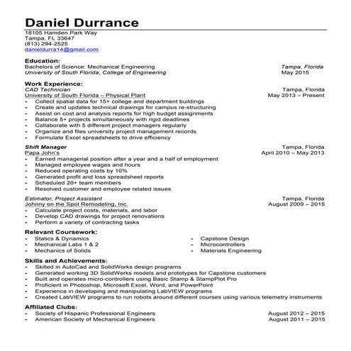 Daniel Durrance | PDF
