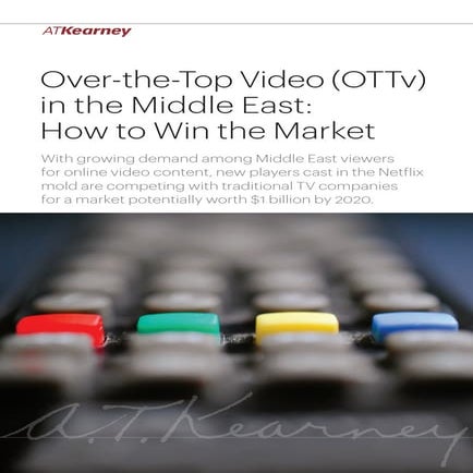 Over-the-Top Video (OTTv) in the Middle East: How to Win the Market | PDF