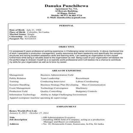 Danuka International CV | PDF