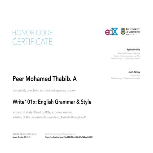 EDXWrite101xCertificate | PDF