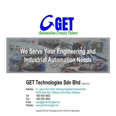 GET Company Profile Sep2016 | PPT