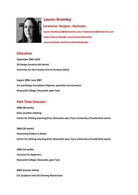 Goldsmith, Debra CV | DOC