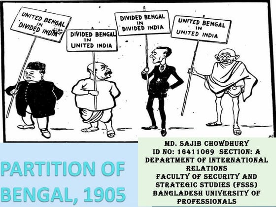 Partition of Bengal 1905 | PPTX | Hinduism | Religion & Spirituality