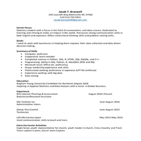 Bloomberg Resume | DOCX