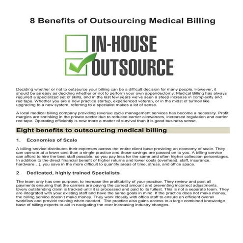 medical billing case study | DOCX