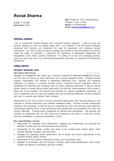 Sreemoyee Bakshi_Resume_Deputy Manager | PDF