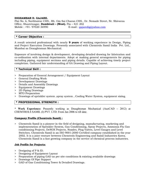 Resume Updated | PDF