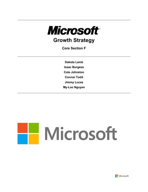 Microsoft Distribution Channels Presentation | PPT