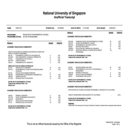 SongLin-NUS-transcript | PDF