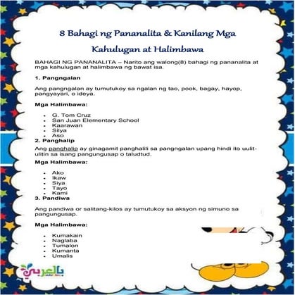 8 Bahagi ng Pananalita.docx