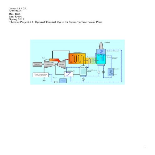 thermal project 1 | DOC