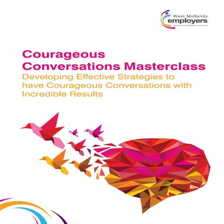 WME - Courageous Conversation A4 leaflet 2015 V2 | PDF