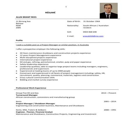 Alison Faulkner Resume | PDF