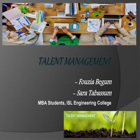 talent management - presentation | PPTX